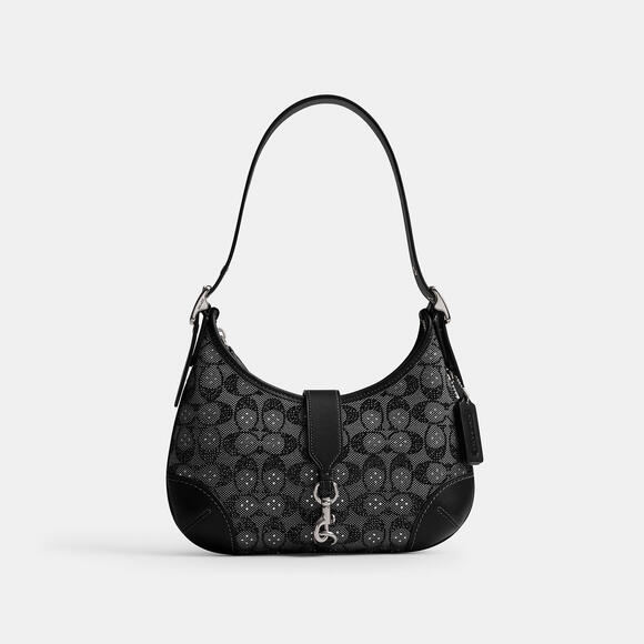 Coach | Bags | Coach Hamptons Hobo Bag In Crystal Signature Jacquard ...